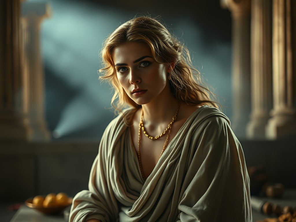 AI vs Human Interpretations of Andromeda's Myth - Abyssal consciousness